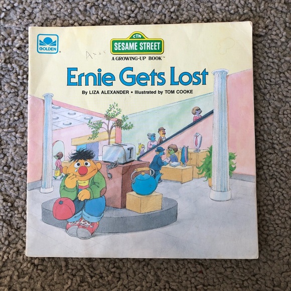 Sesame Street | Other | Vintage Sesame Street Book | Poshmark